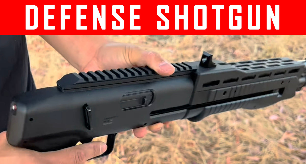 Shooting HDB 16 Joules TB 340+ FPS Home Defense Semi Auto Shotgun ...
