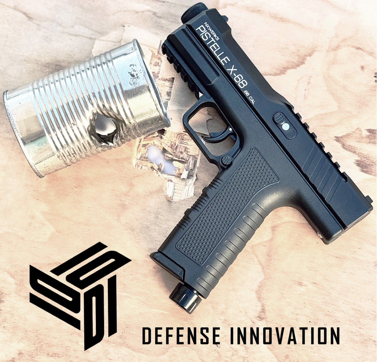 Defense Pistol 35 - 50 Joules: Pistelle X-68 – Defense Innovation