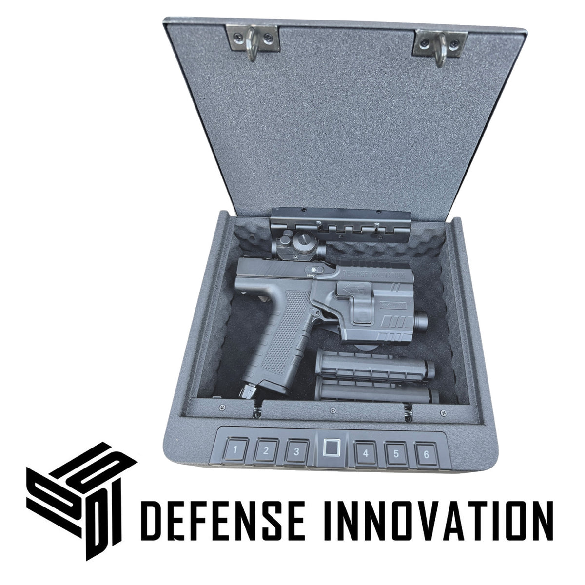 Smart Gun Safe - Lock Box (Biometric - Keypad and Backup Key) – Defense ...