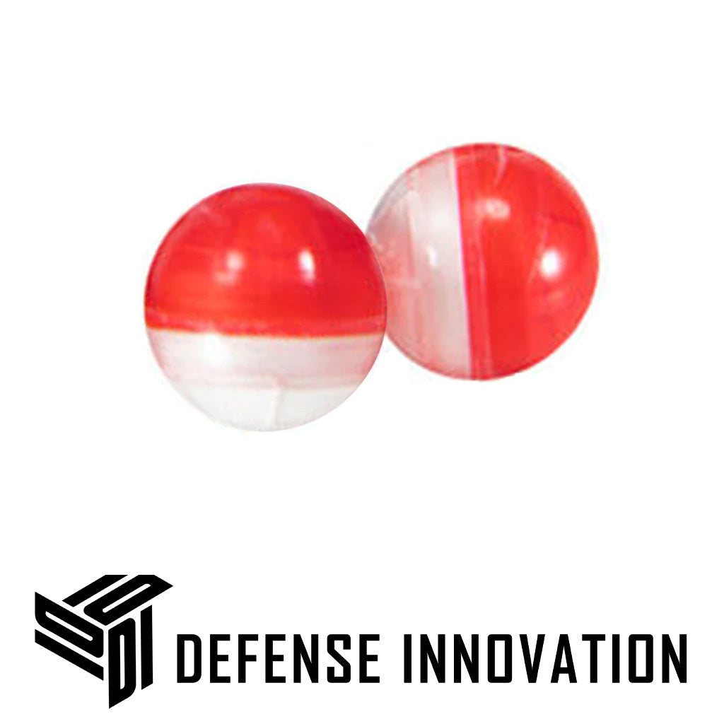 Peppershot PAVA Less Lethal Live Agent Pepper Filled Ball (Tube of 10 ...